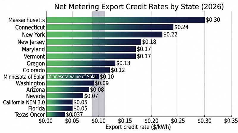 Net Metering Rules by State: 2026 Policy Comparison | Green Energy ...