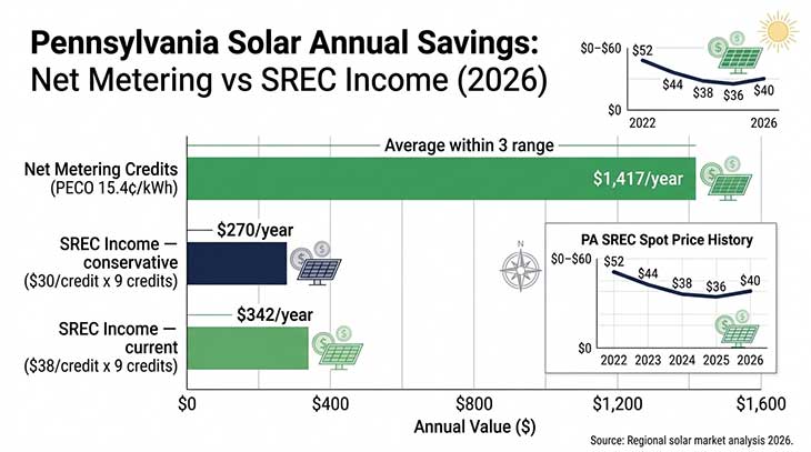 Solar Panels in Pennsylvania: SREC Market, PECO and PPL Net Metering in ...