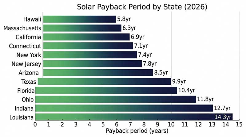 How Long Until Solar Panels Pay for Themselves? (By State) | Green ...